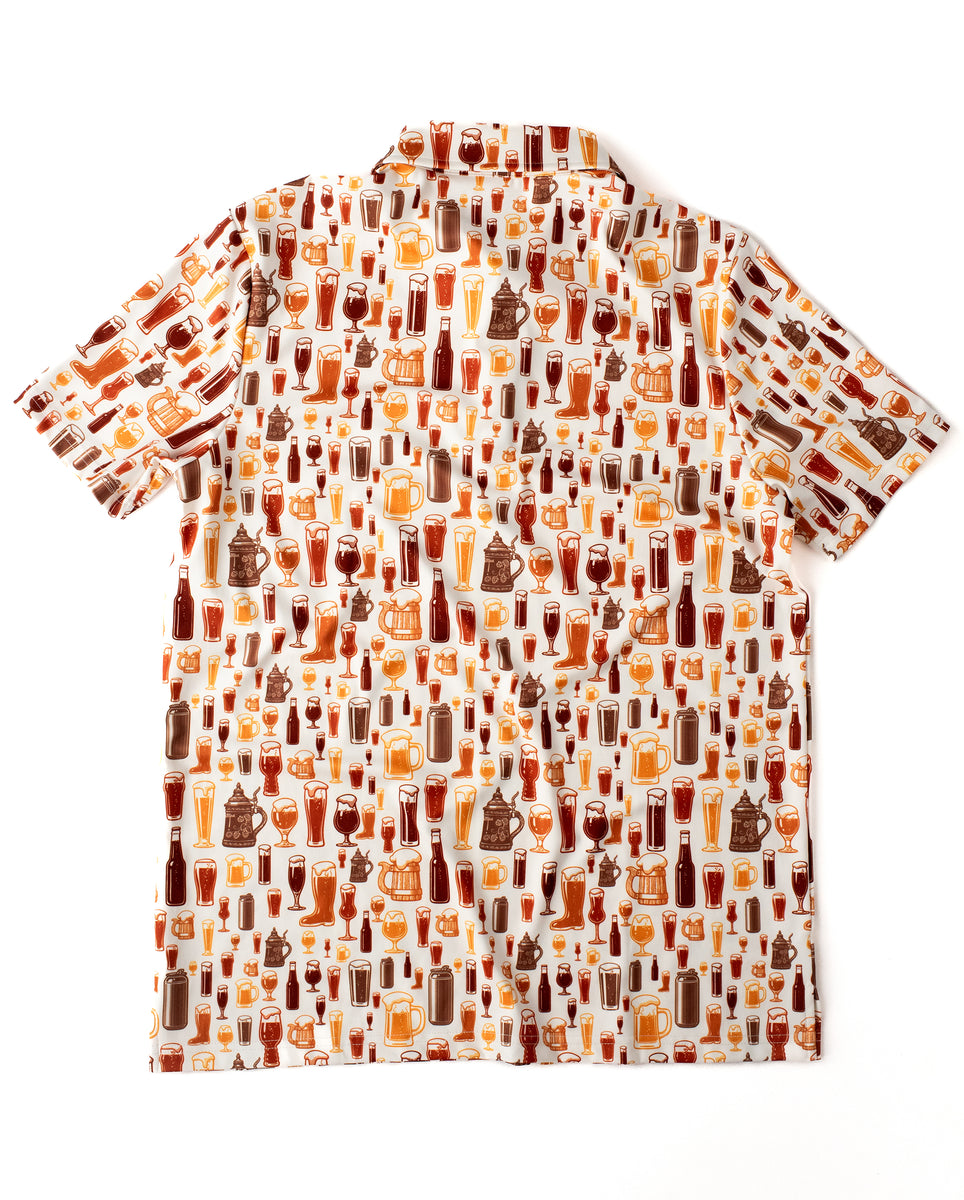 Beer Scatter Mens Polo – Team Cocktail