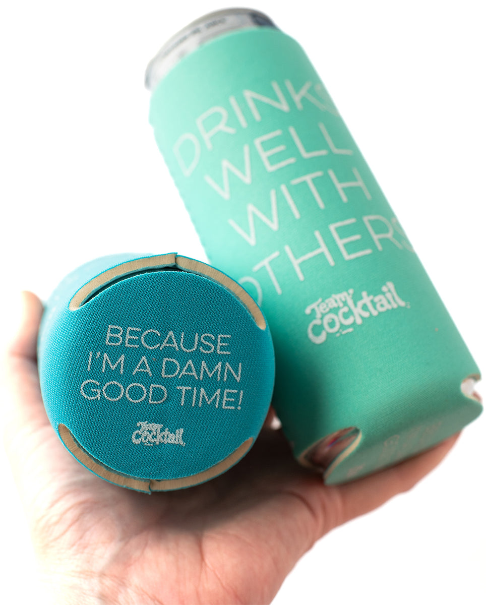 Drinks Well With Others Slim Neoprene Boozie – Team Cocktail